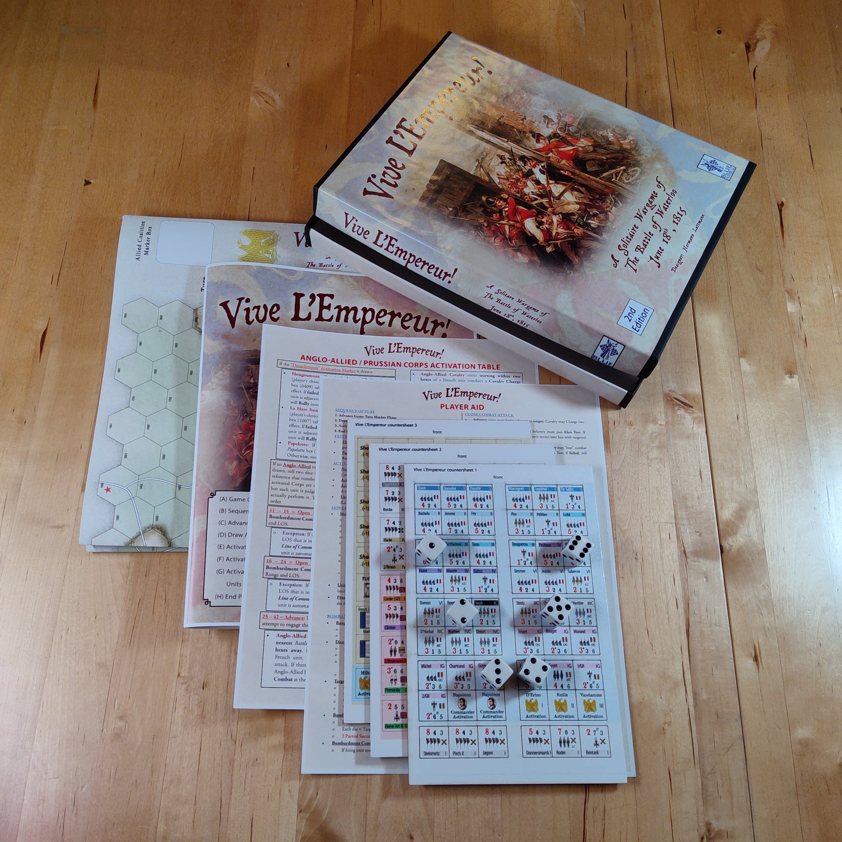 Vive L'Empereur: 2nd Edition – Blue Panther