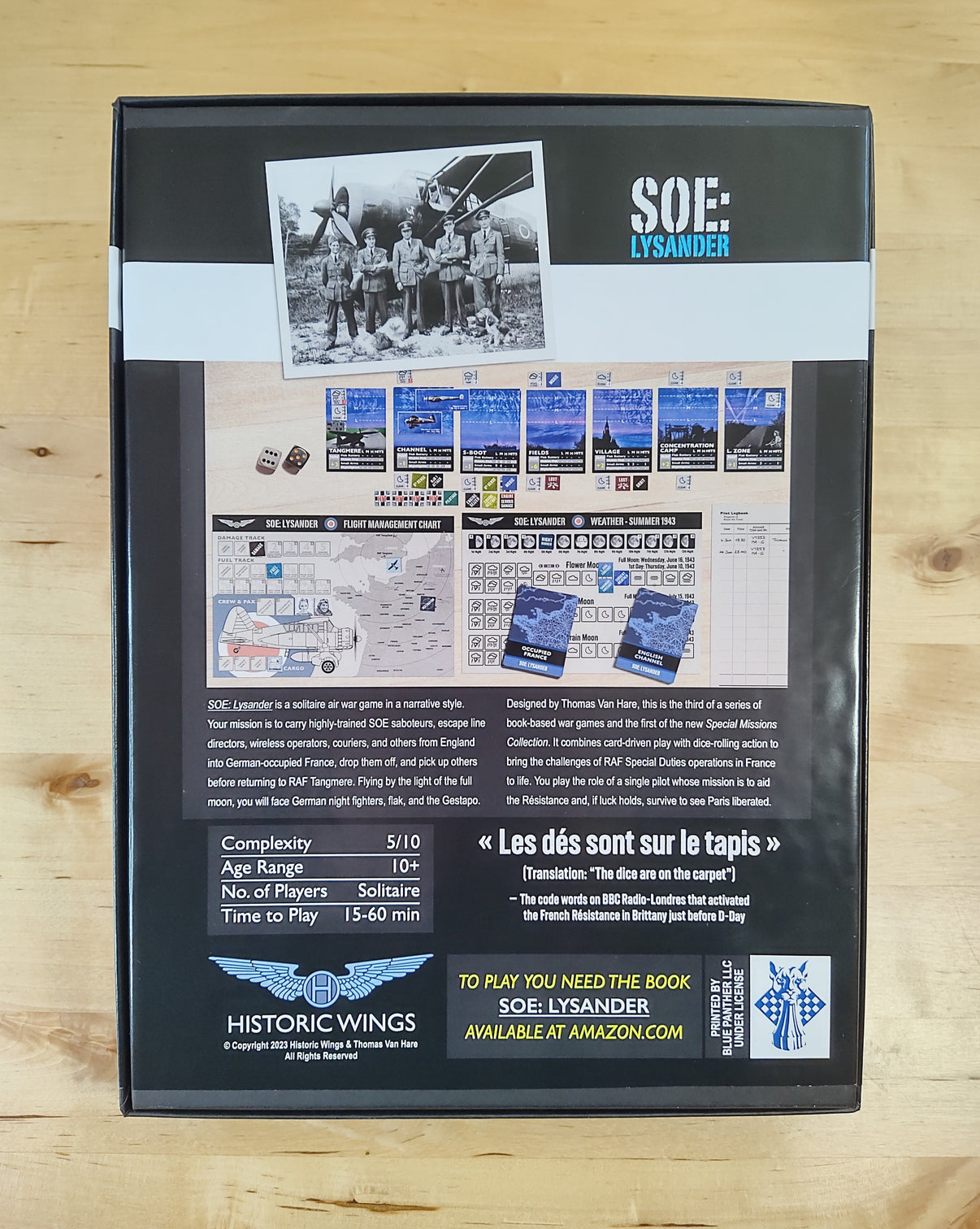 SOE: Lysander – Blue Panther