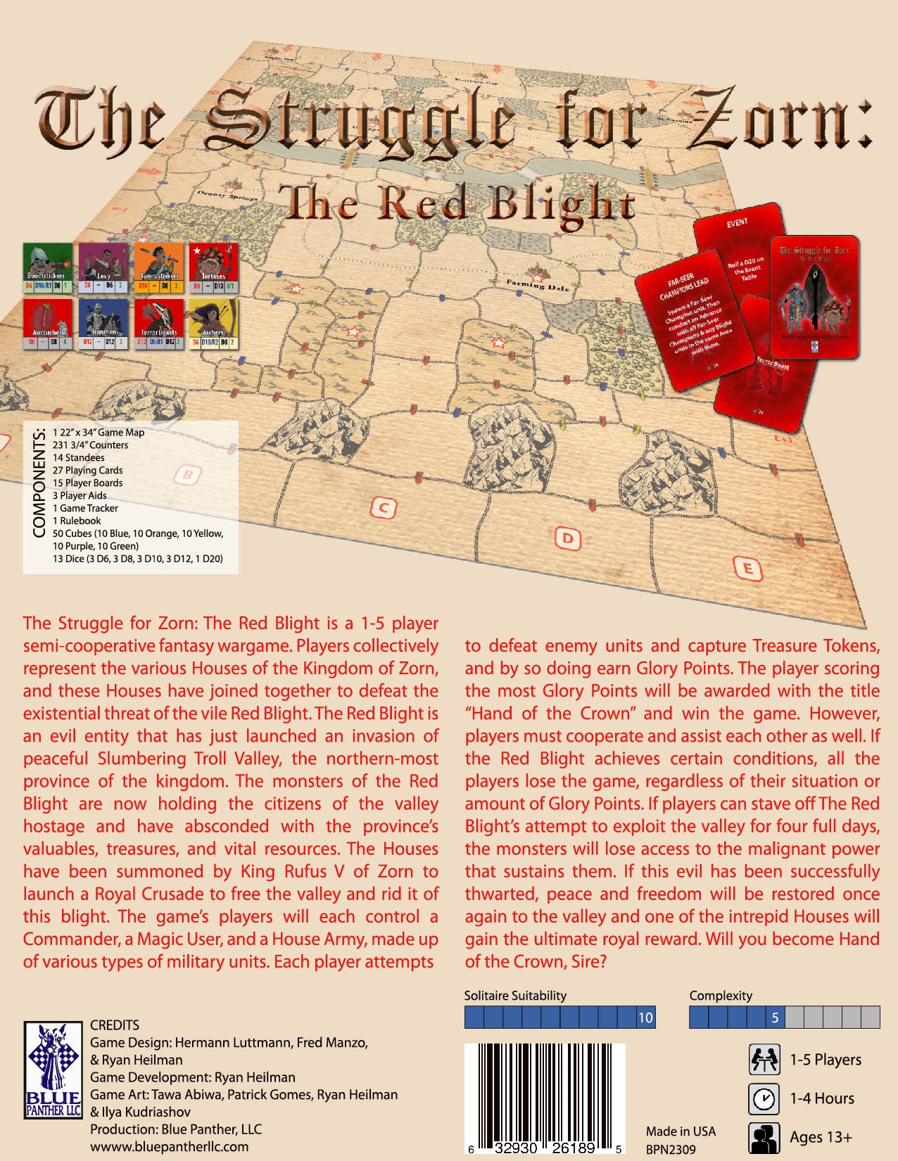 The Struggle for Zorn: The Red Blight – Blue Panther